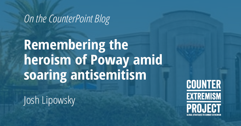 Remembering the heroism of Poway amid soaring antisemitism | Counter ...