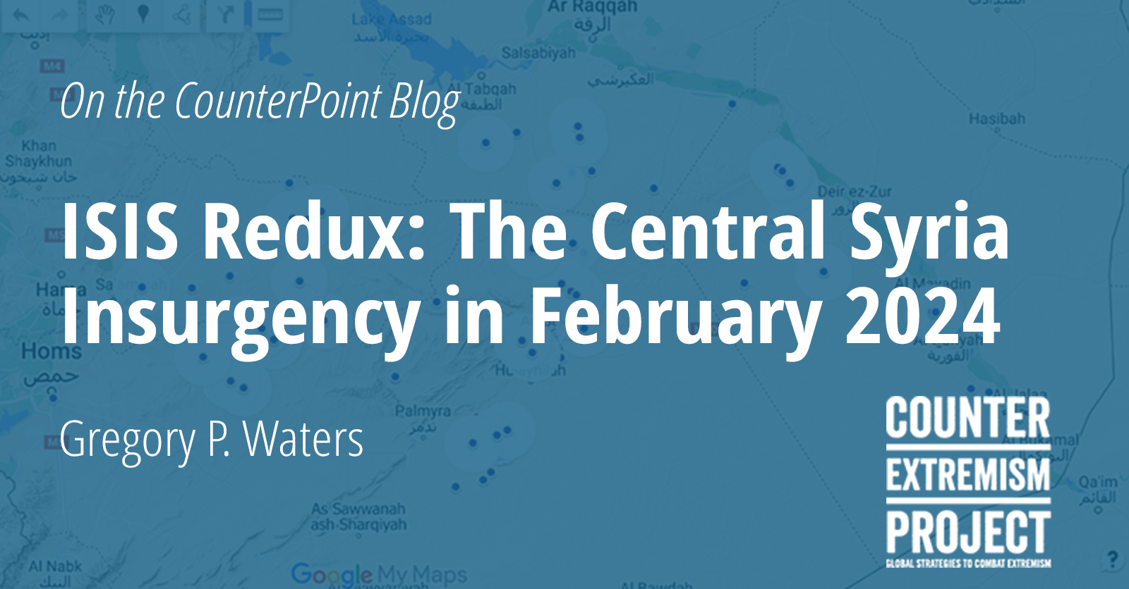 ISIS Redux: The Central Syria Insurgency in February 2024 | Counter ...