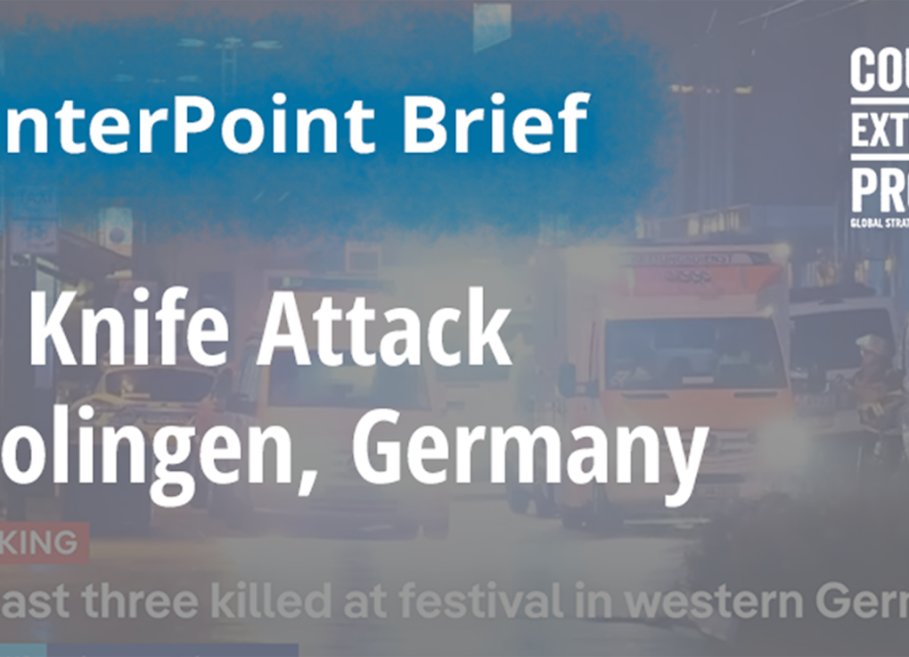 CounterPoint Brief: ISIS Knife Attack in Solingen, Germany | Counter ...