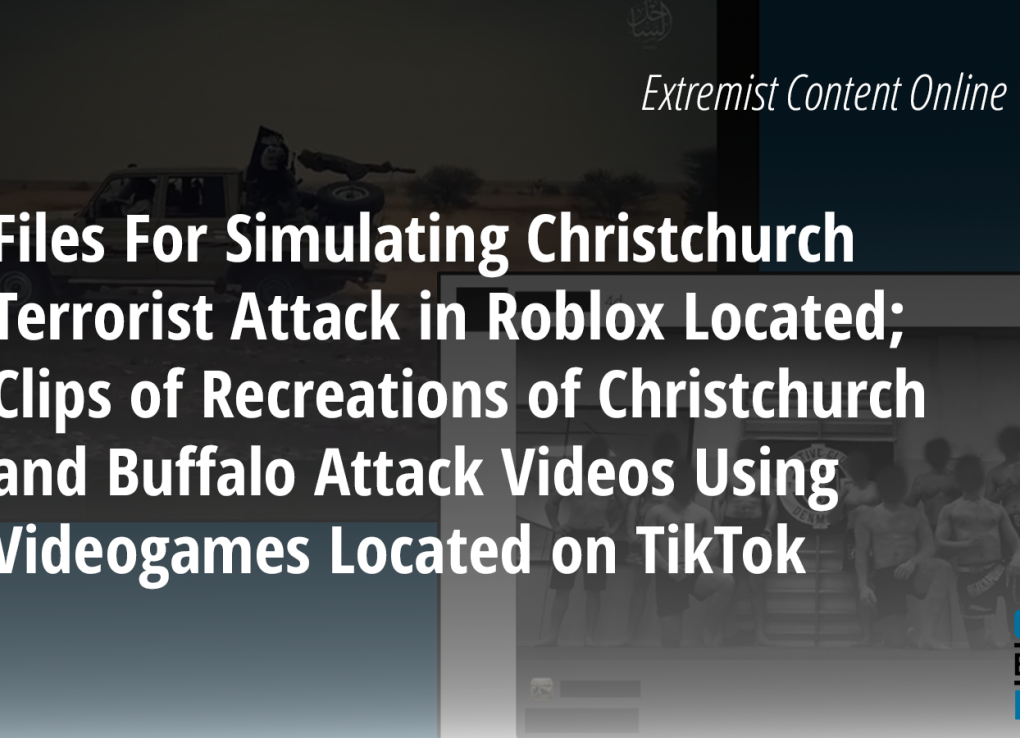 Extremist Content Online: Files For Simulating Christchurch Terrorist ...