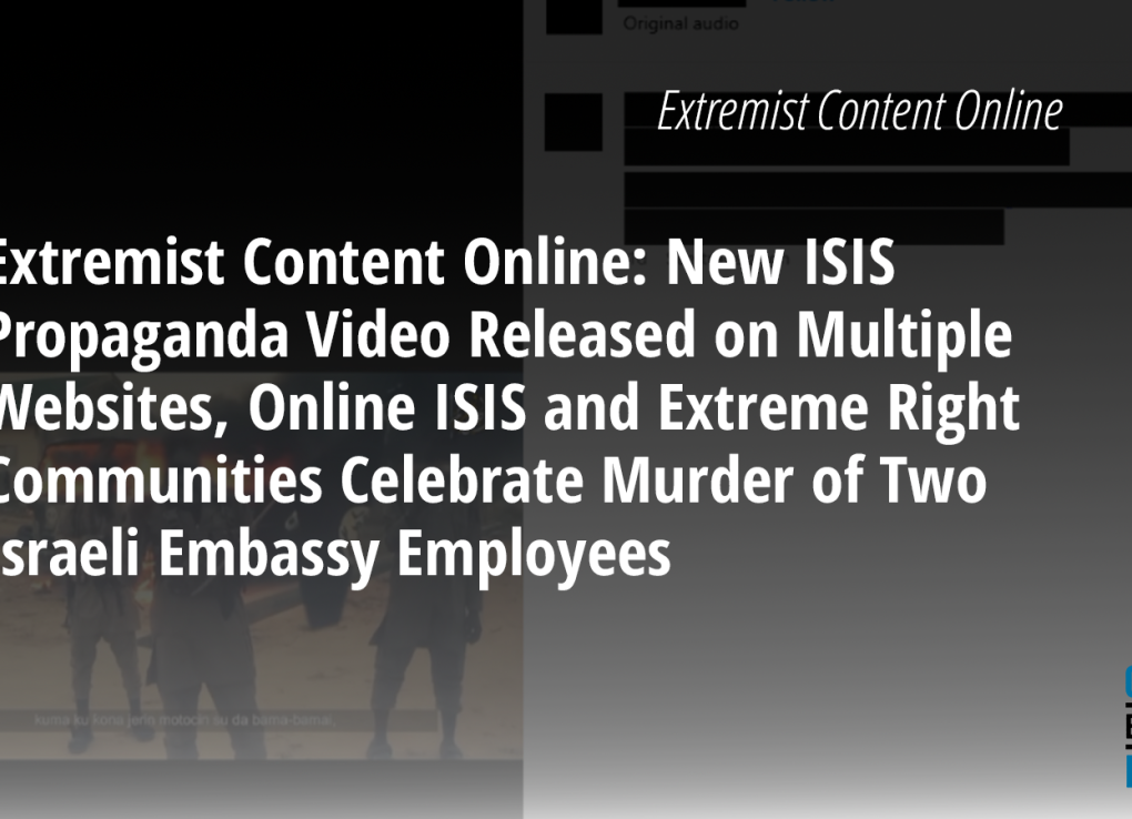 Extremist Content Online: New ISIS Propaganda Video Released on ...